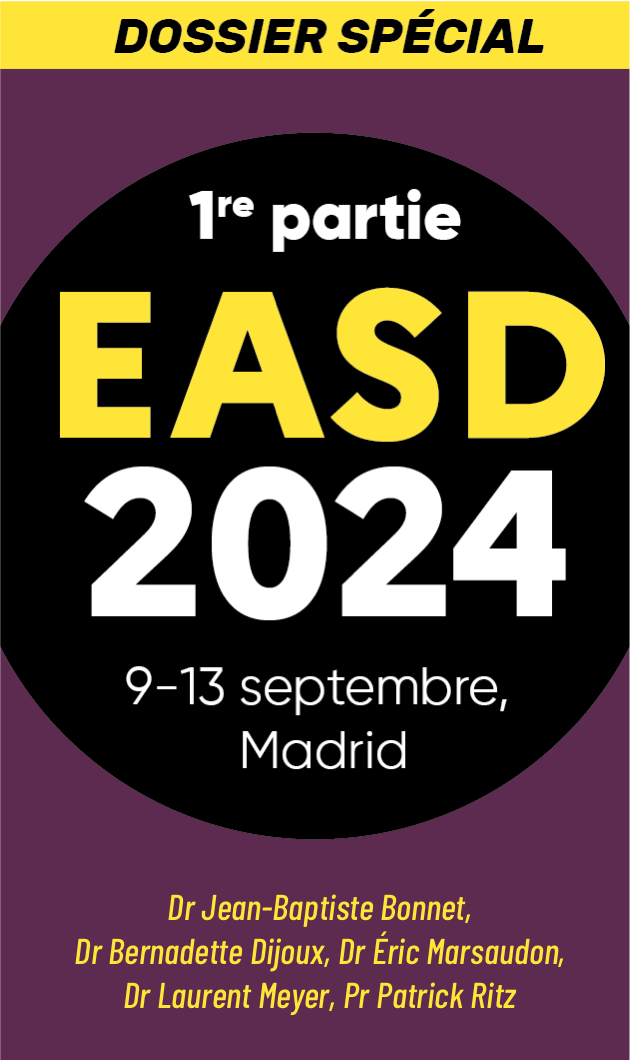 EASD 2024 : un congrès extrêmement enthousiasmant ! - Diabète et Obésité